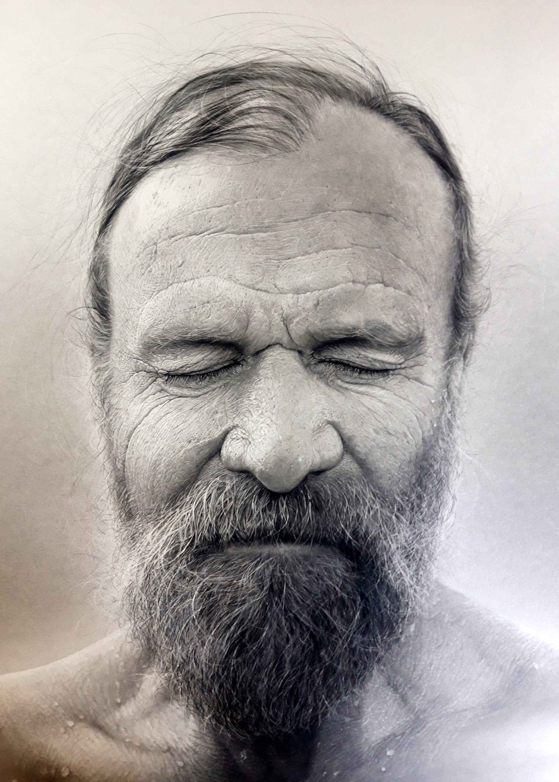 Wim Hof - Julian Court Drawing