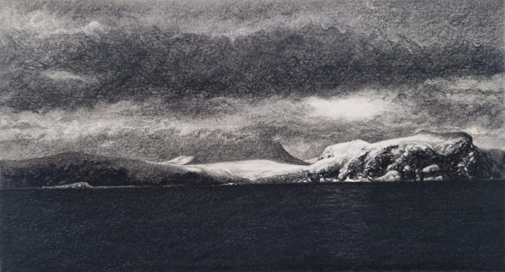 ‘antarctica V Julian Court Drawing